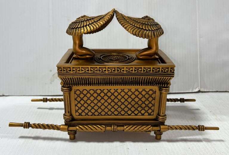 Toscano Ark of the Covenant statue box, 11 1/4"L, new - Albrecht ...
