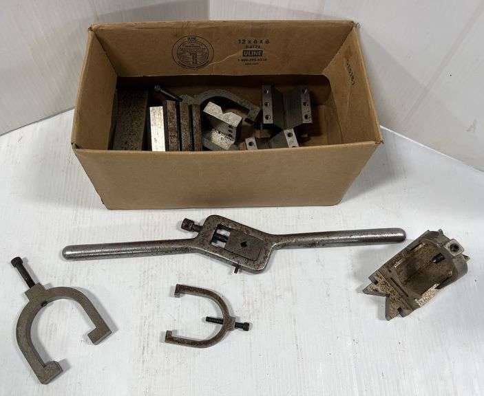 Machinist v-blocks, angle plate, vise jaws, up to 7"W - Albrecht ...