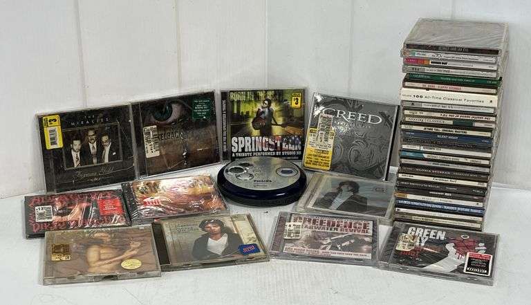 (15) CDs, include: Alice Cooper, Kenny G., Bruce Springsteen ...