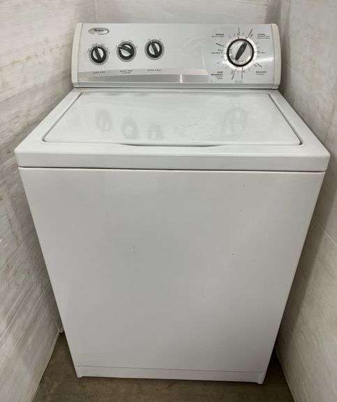 Whirlpool washer, 27"W, works as it should - Albrecht Auction Service