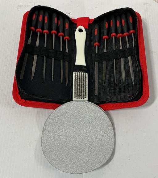 17-Piece file tool set with handbag, made of high quality carbon alloy ...