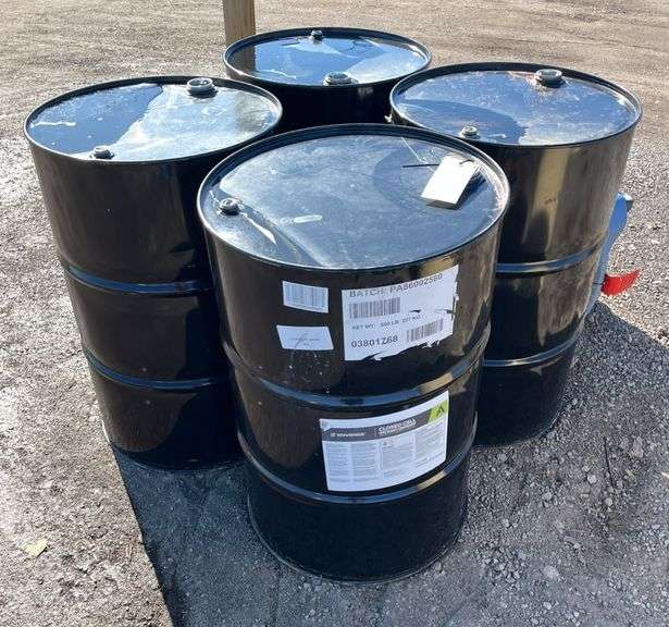 (4) Barrels with caps, no holes, great for rafts, docks, and rain ...