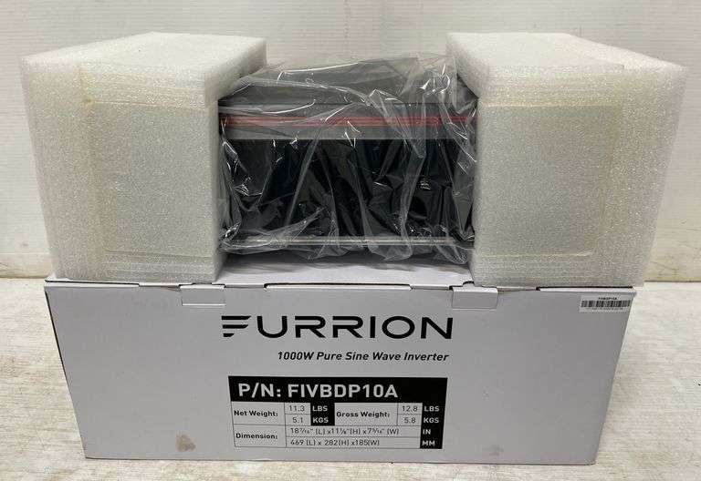 1,000W Pure sine wave inverter, furrion brand, Part No. FIVBDP10A ...