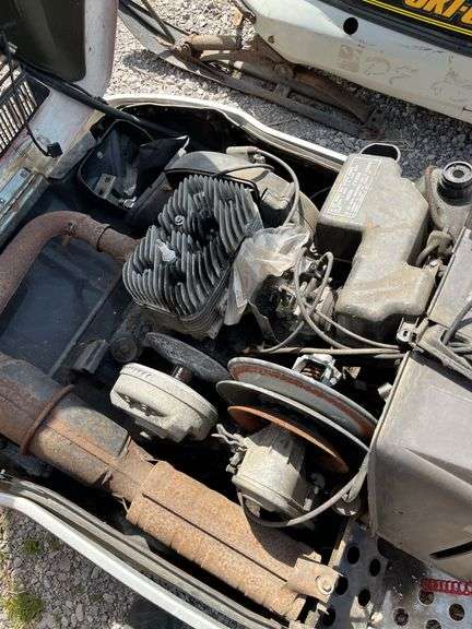 1981 Yamaha Excel III snowmobile, 3453 miles, does not run, engine ...