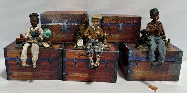 Daddy Long Legs collection First Edition figures, include: "Kelly" 1E ...