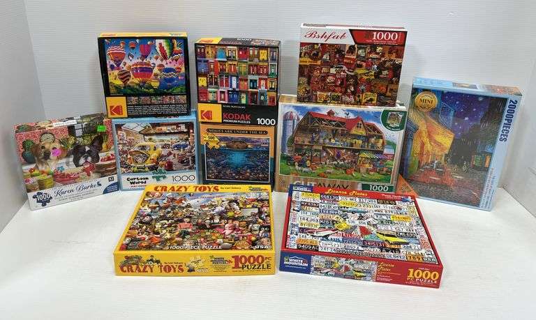 (10) Various puzzles - Albrecht Auction Service