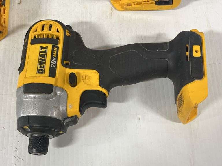 DeWALT Power Tools, include: Cordless oscillating multi-tool, Model No. DCS355; Cordless drill ...