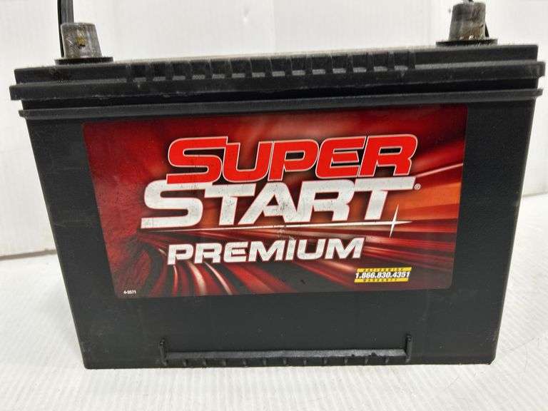 Super Start Premium automotive battery, Part No. 34PRM, CCA 690, 10"W x ...
