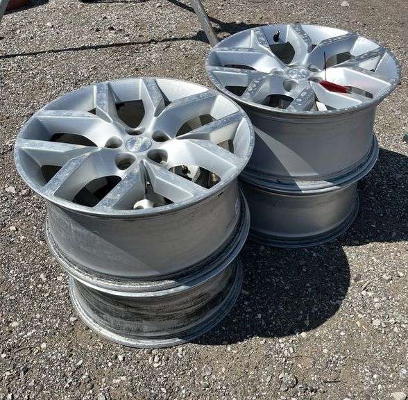(4) Wheels, 19" x 8 1/2"H, came off 2018 Impala, Chevrolet 5-bolt ...