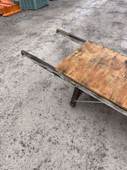 Haul-All cart, no flat tires, 25"W x 55" from head to back of deck x 6 ...