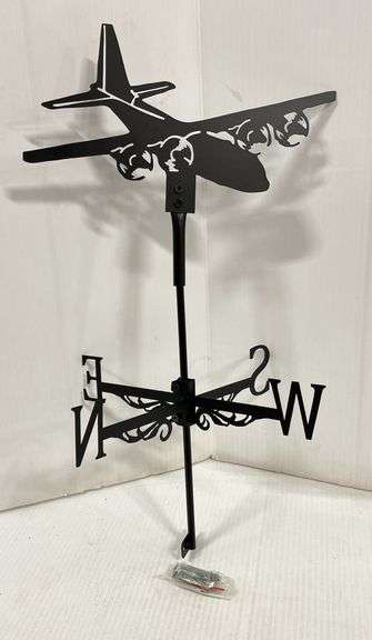 Metal weathervane, 17 3/4"H. new - Albrecht Auction Service