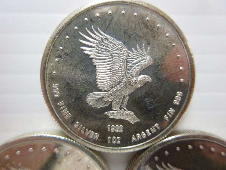 (6) .999 Fine silver ounces, by Monex International LTD - Albrecht ...