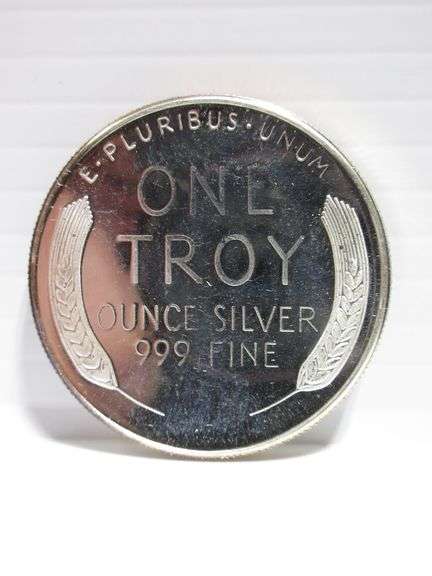 (10) 1 oz. of .999 fine silver rounds, include: 7- Lincoln/wheat design ...