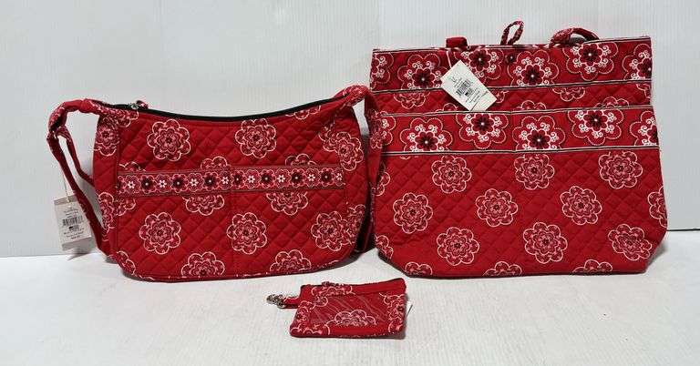 (3) Piece set, includes tote bag, shoulder bag, and ID/Key purse, comes ...