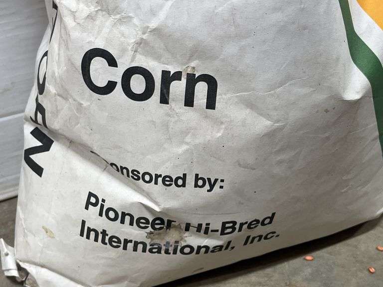 Bag of Roundup ready corn seed - Albrecht Auction Service