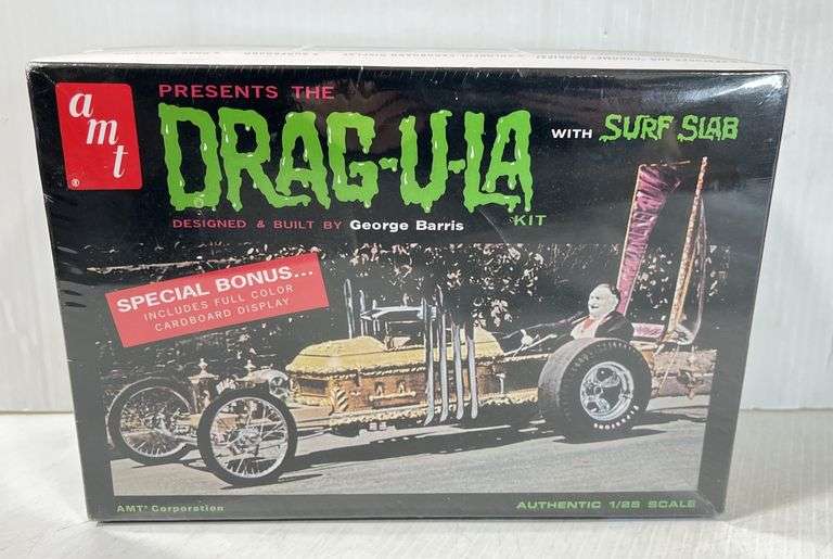 Dragula Munsters model kit, 1/25 scale, designed by George harris, NOS ...