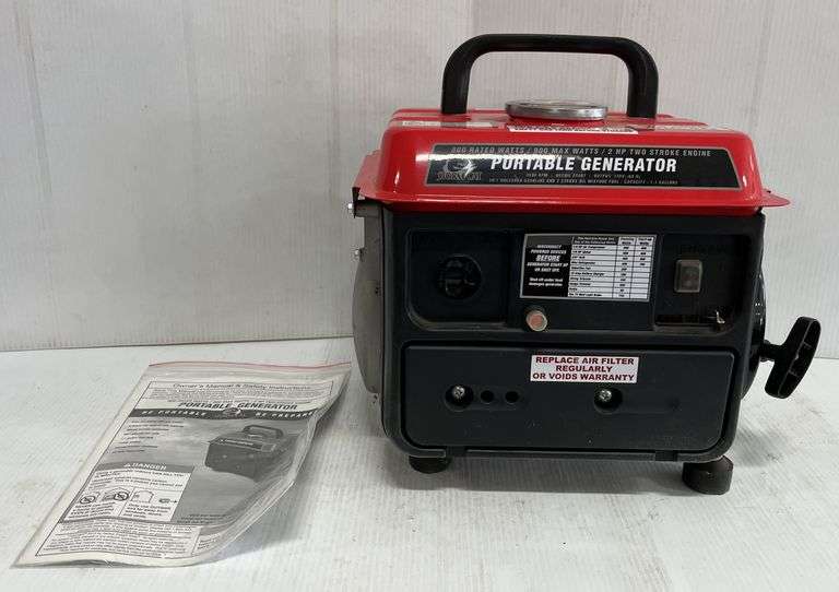 Storm Cat 2-cycle recreational gas generator, 2 HP engine, 900W max ...