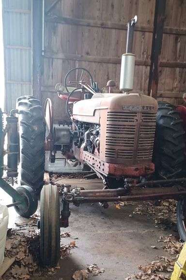1952 Farmall H Tractor, Wide Front, Good Tires, Perfect Tin, Double ...