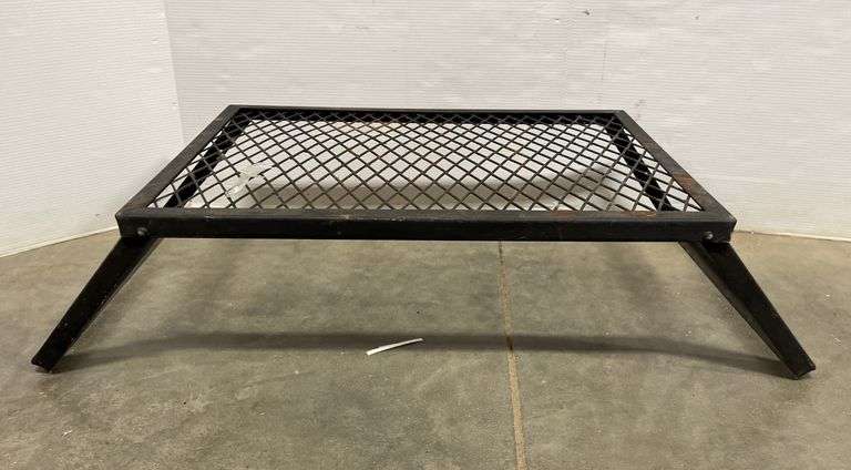 Fire griddle, 16" x 24", used - Albrecht Auction Service