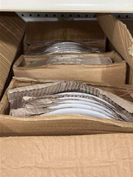 (7) Cases of Crestware 9" soup bowls, total of 168 bowls, NIB ...
