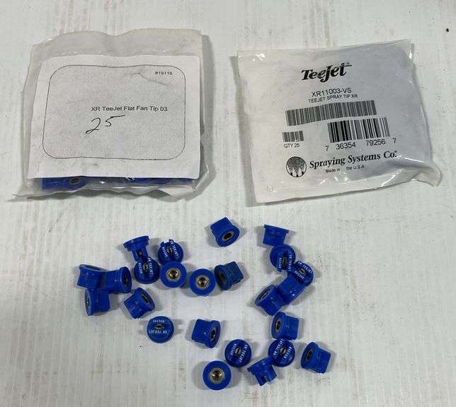 (74) XR teejet flat fan tips 03 - Albrecht Auction Service
