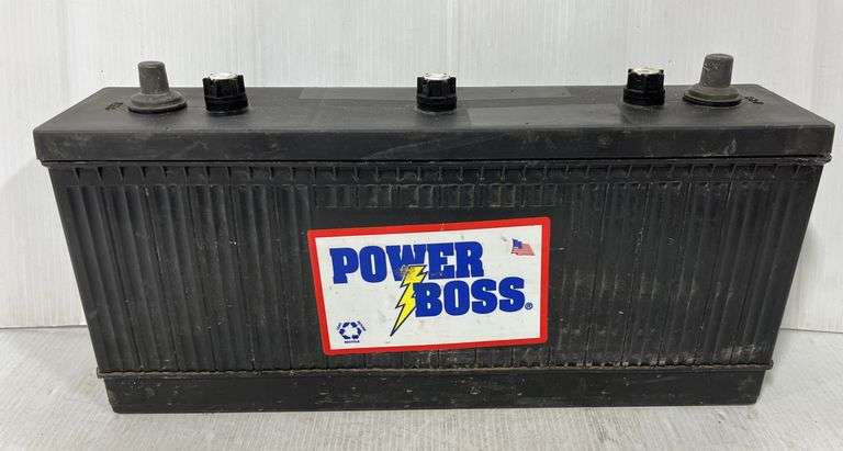 Powder Boss 6V battery, 19" x 4 1/2" x 9", new, unused - Albrecht ...