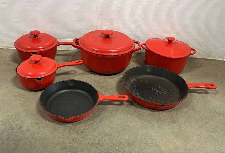 Country Cottage by Ultrex cast iron pots and pans with enamel finish ...
