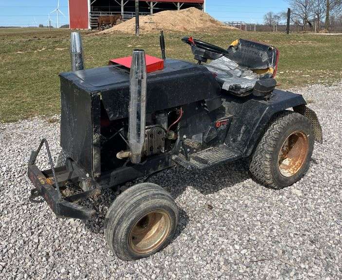 Custom Sears mud mower, Kohler engine, does run, but only one cylinder ...