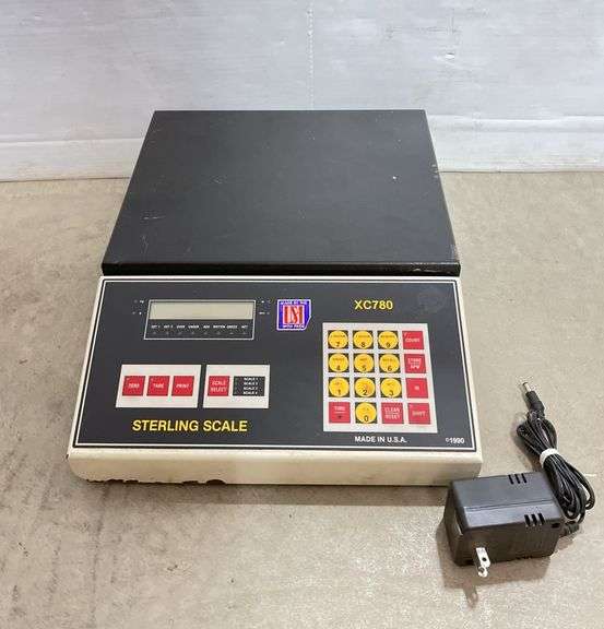 Sterling scale, model SC780, 12"L, works - Albrecht Auction Service