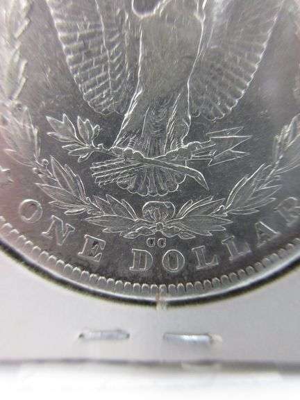 1878-CC First year silver dollar, scarce, nicely detailed, great ...