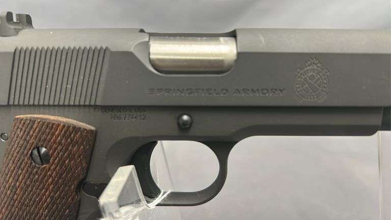 Springfield .45 Auto, Mil-Spec 1911-A1, Parkerized Finish, with ...