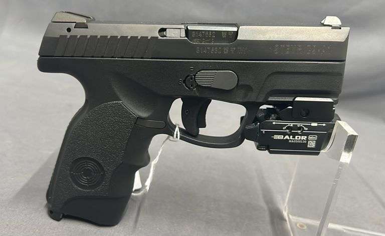 Steyr Mannlicher Austria C9-A1, 9x19 Semi-Auto, with OLight Baldr Mini ...