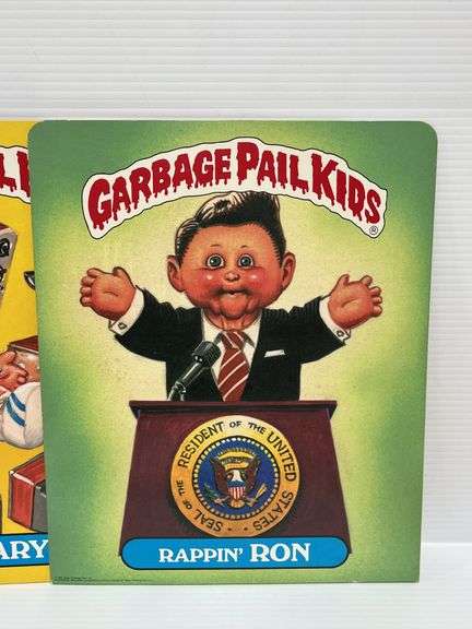 1988 Topps Garbage Pail Kids pack, rare GPK folders 1985, very nice ...