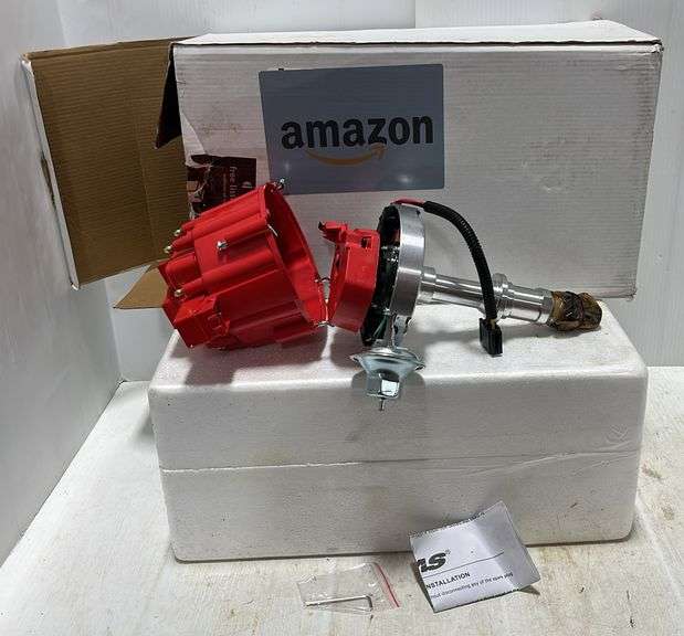 Distributor for small block Pontiac 301, 326, 389, 400, 421, 428, 455, V8 HEI, and 65K coil ...