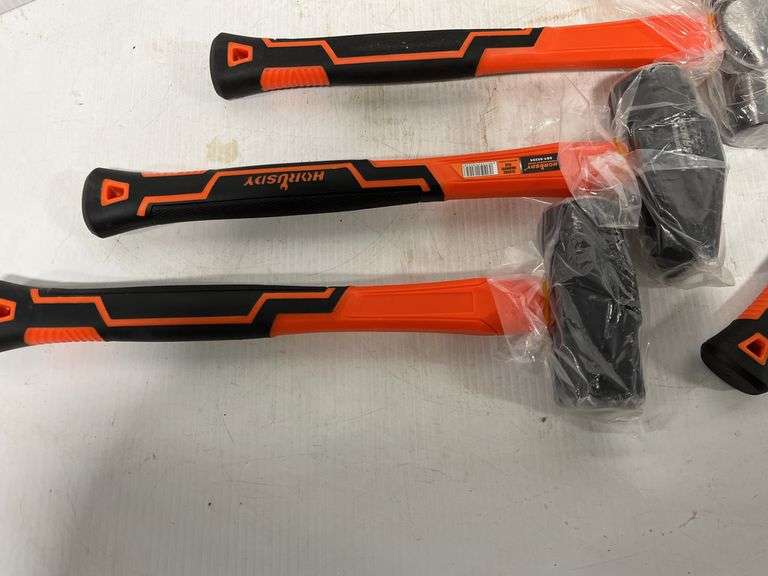 (5) Pieces of hammer set, includes: One- 16 oz. ball pein hammer, One ...