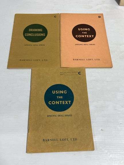 (3) Books, includes: Gates-Pearson, "Reading Exercises", 1963, very ...