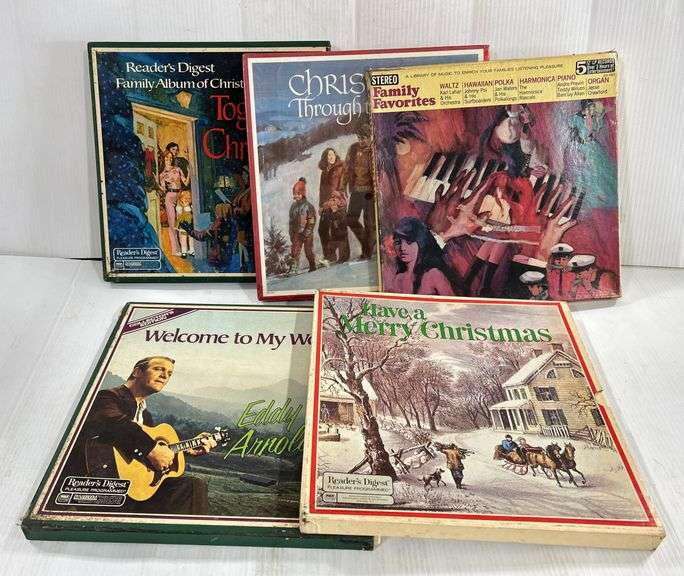 (5) Readers Digest vinyl record albums, dated 1974-1984 - Albrecht ...