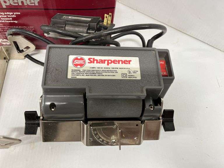 Shopsmith sharpener, box- 9"W - Albrecht Auction Service