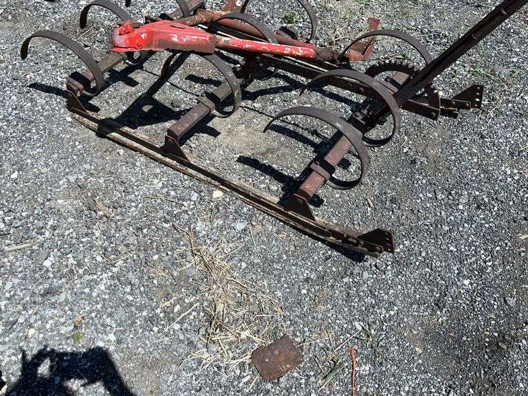 ATV spring drag with tow bar, 40"W x 60"L, good, 1 7/8" ball, also fits ...