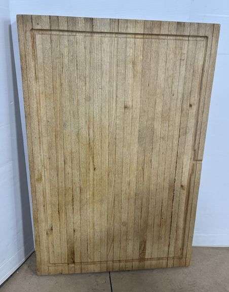 Large solid butcher board, 27 7/8"W x 41"L, very nice - Albrecht ...