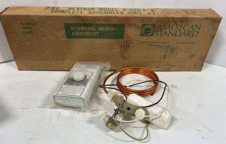 American Standard radiation for hot water heat in box, 2'L; Also Sears ...