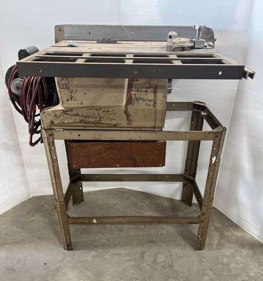 Craftsman 7" table saw with table extension and mitre gauge, 110V, 39"H ...