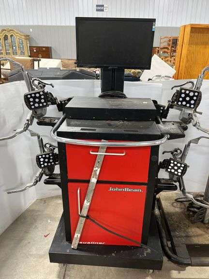 John Bean/Snap-On alignment machine, used til 3/19/2025, 113"H, works ...