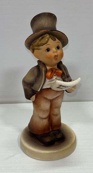 Hummel no. 131 "Street Singer", also known as "Soloist", 5"H, marked ...