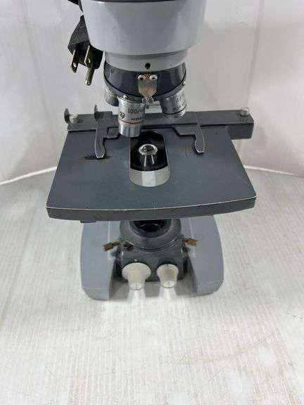 Spencer American Optical microscope, model 1031, 16"H, works - Albrecht ...