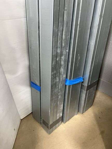 (58) Galvanized steel track, 25-gauge for metal studs, include: 5 ...