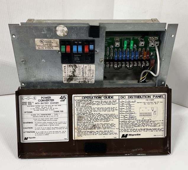 Magnetek 45 Amp RV/camper power converter with built in battery charger ...
