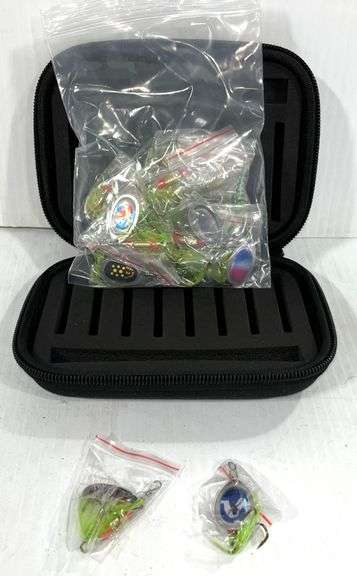 16-Piece metal spoon spinner fishing lure kit, Spoonbait Crankbaits ...