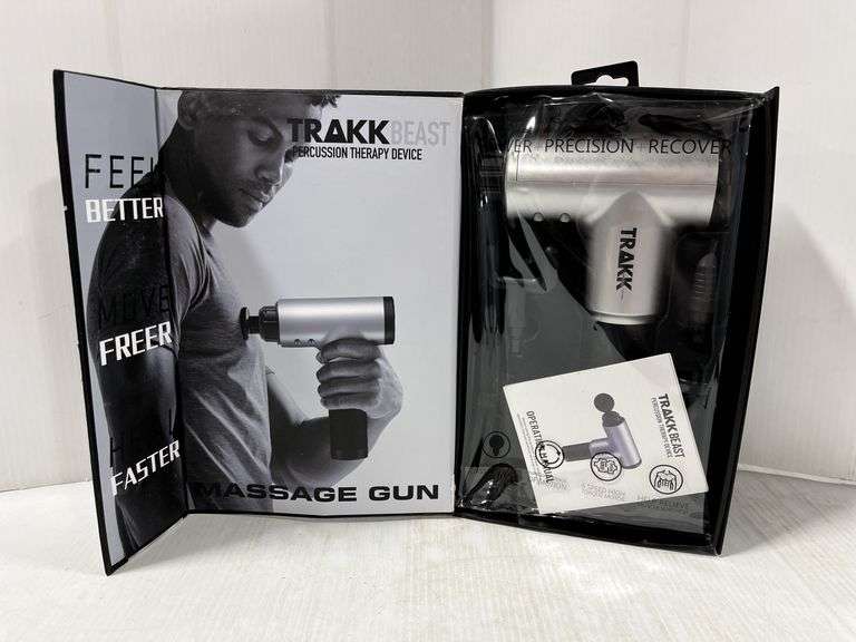 Trakk Beast massage gun, box- 12"H - Albrecht Auction Service