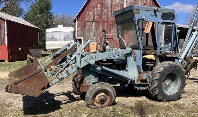 Case Backhoe, Diesel, Everything Works Except for Reverse (Needs Work ...